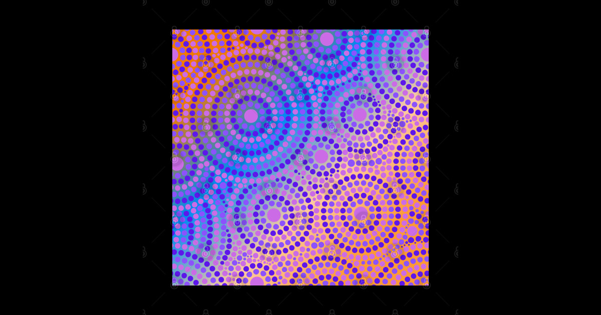 Awesome Aboriginal Dot Art - Awesome Aboriginal Dot Art - Sticker ...