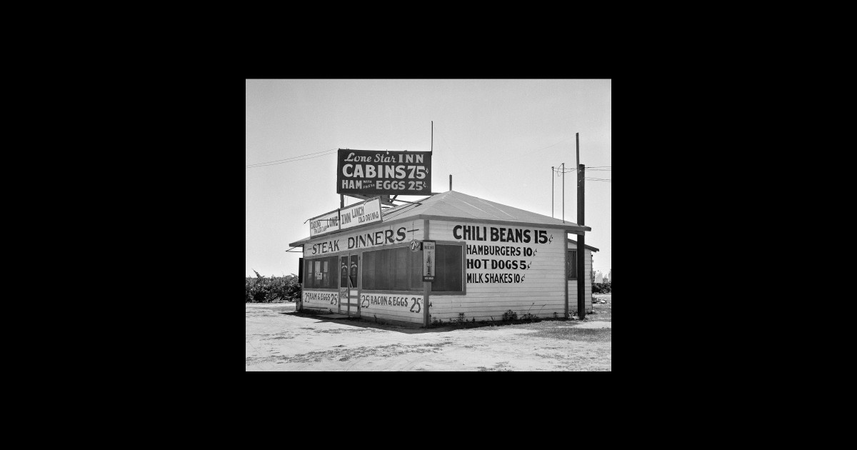 Roadside Diner, 1939. Vintage Photo - Diner - Hat | TeePublic