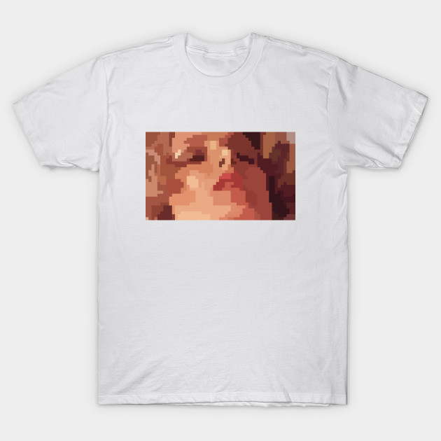 Pixel Art (Retro girl's face) - Pixel Girl - T-Shirt | TeePublic