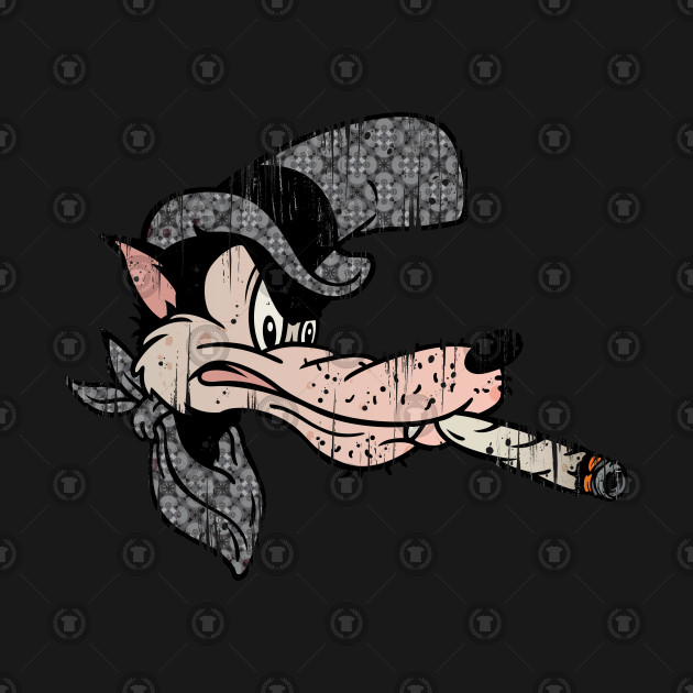 Smokin Wolf - Wolf Smokes - T-Shirt | TeePublic