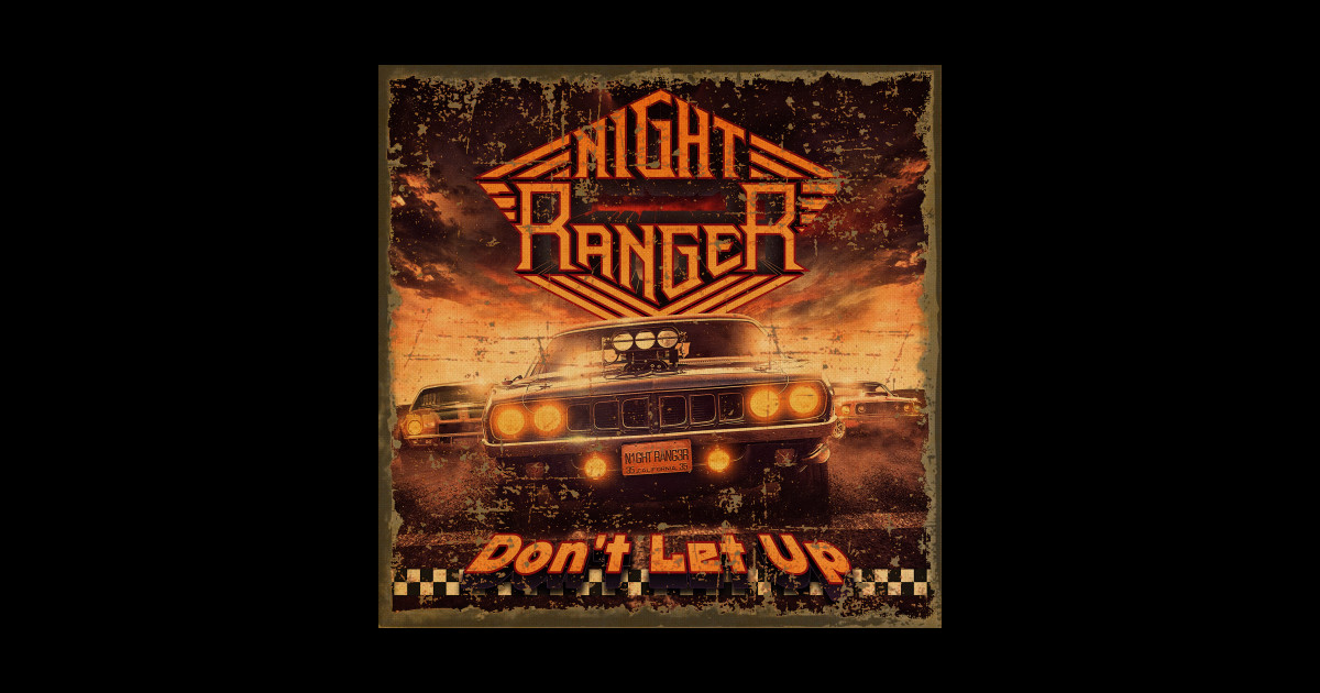 Vintage///Don't Let Up-Night Ranger - Hard Rock - Sticker | TeePublic