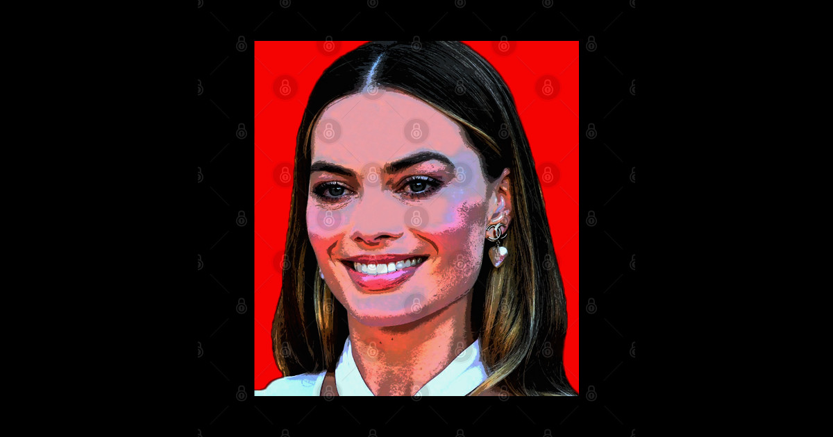 margot robbie - Margot Robbie - Sticker | TeePublic
