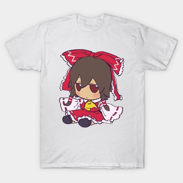 I draw reimu fumo plush / touhou memes - Touhou - T-Shirt | TeePublic