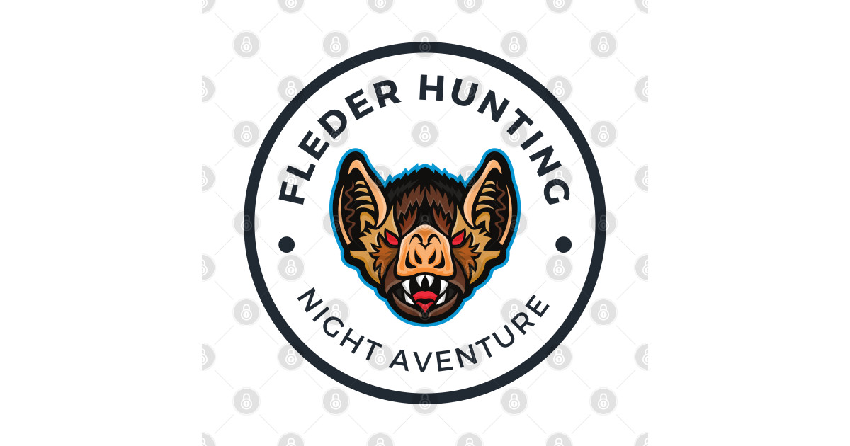 Fleder Hunting - Night Adventure - White - Fantasy - Witcher - T-Shirt ...