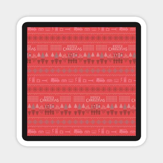 Stranger things Christmas - Stranger Things - Magnet | TeePublic