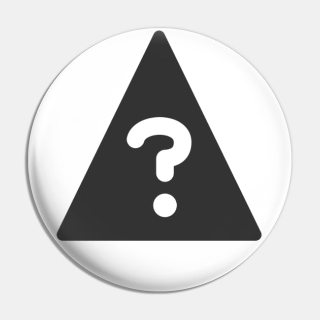 Question Mark - Question Mark - Pin | TeePublic
