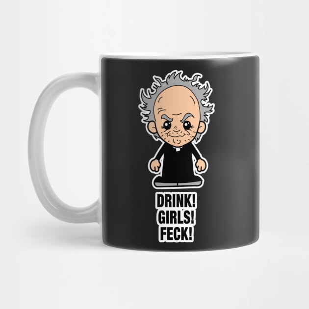 Lil Father Jack - Drink - Father Ted - Mug | TeePublic