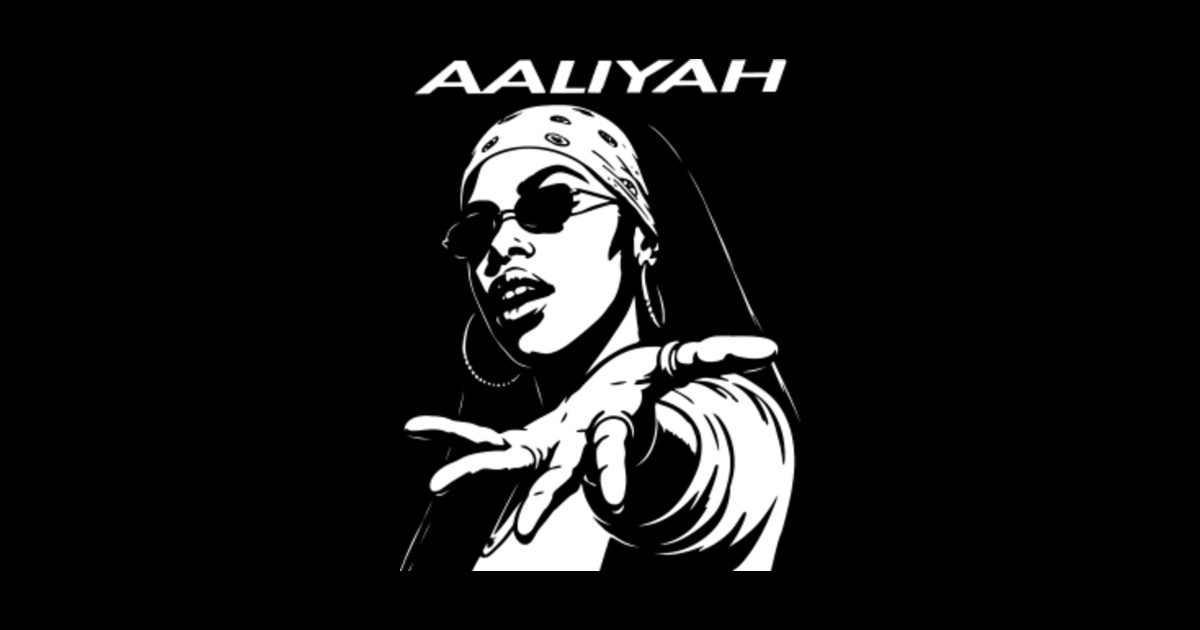 AALIYAH - Aaliyah - Sticker | TeePublic