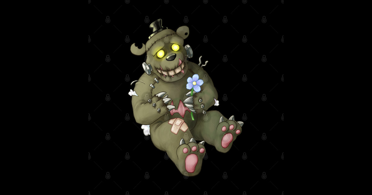 Freddy and Friends: Dreadbear - Fnaf - Sticker | TeePublic