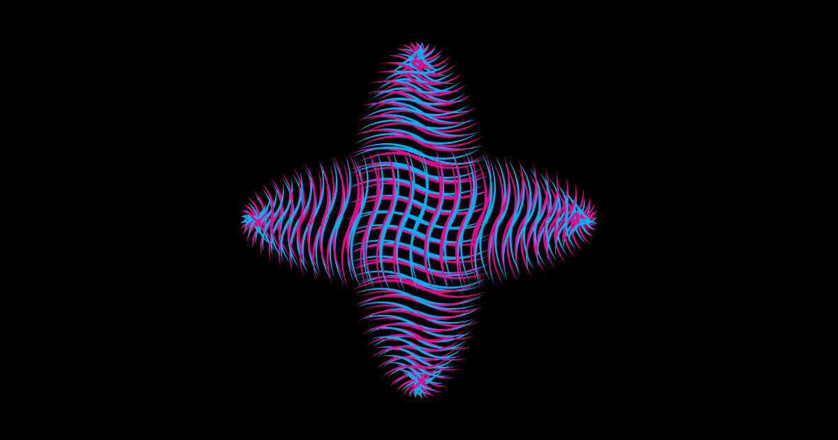 Distorted Twisted Cross - Twisted - Posters and Art Prints | TeePublic