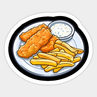 fish fingers clipart