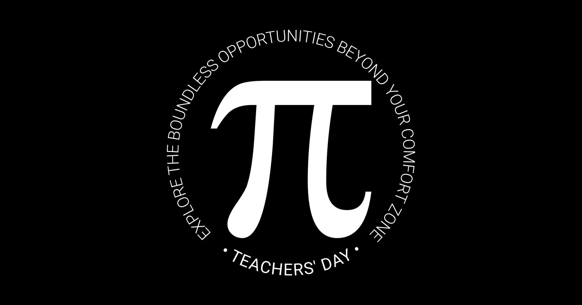 Pi Symbol Teachers day - Pi Symbol - Sticker | TeePublic