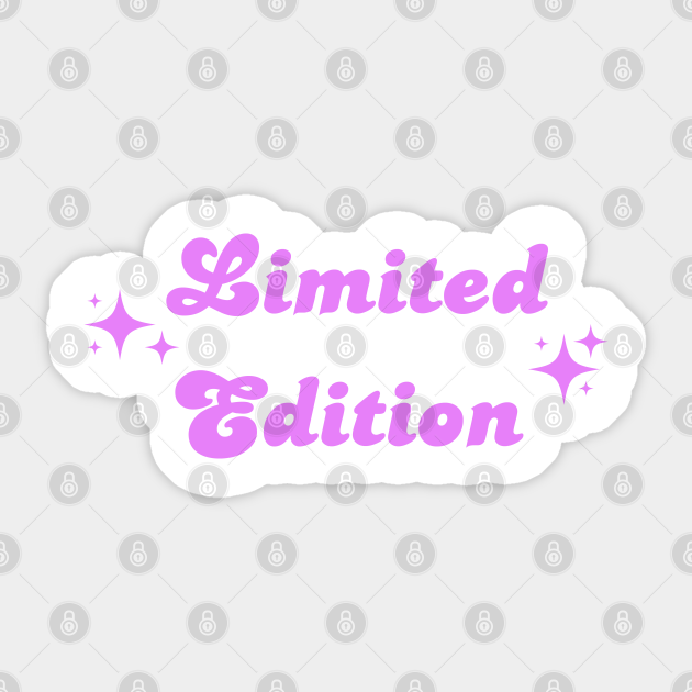 Limited edition - Limited Edition - Sticker | TeePublic