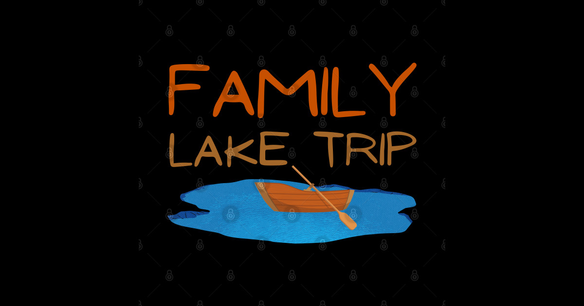 Lake Family Vacation - Lake Family Vacation - Sticker | TeePublic