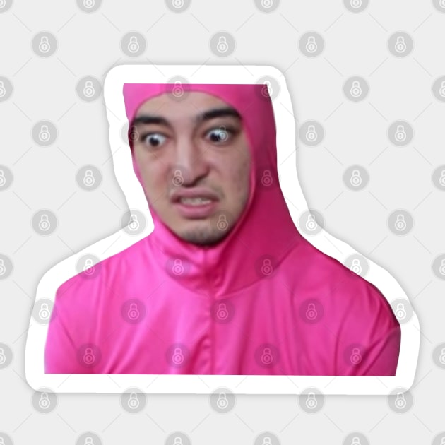 Pink Guy - Pink Guy - Sticker | TeePublic