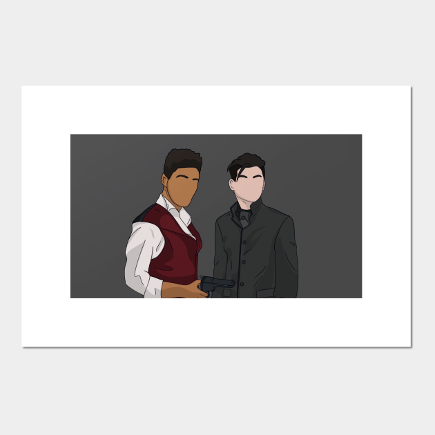 Jesper Fahey and Kaz Brekker - Six of Crows - Jesper Fahey - Posters ...