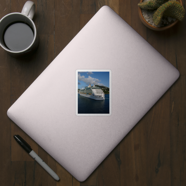 Mariner of the Seas in St. Thomas, USVI - Adventure - Sticker | TeePublic