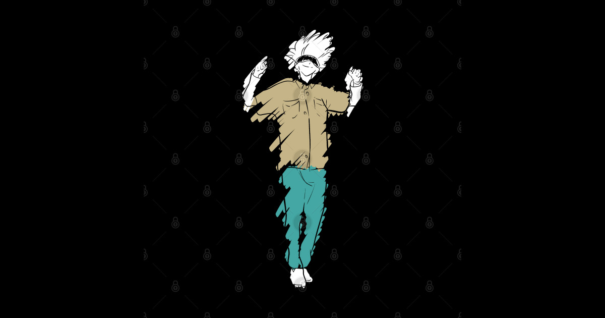 Gojo Dancing - Jujutsu Kaisen - Sticker | TeePublic