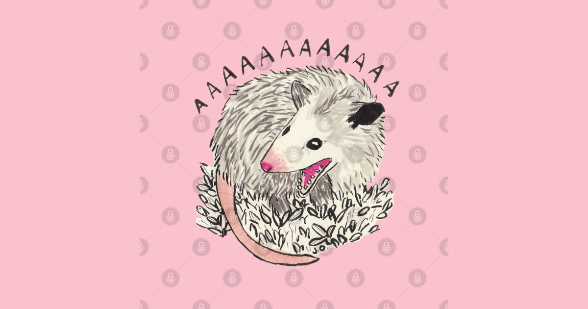 Scream - Opossum - T-Shirt | TeePublic