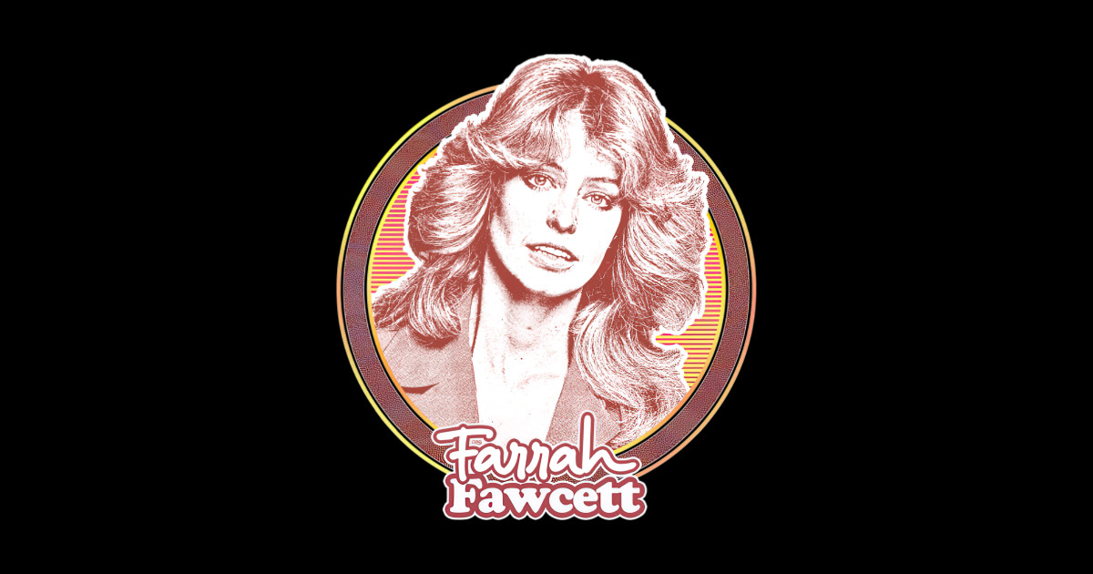 Farrah Fawcett - 70s Iconic Beauty - Retro TV Glam Aesthetic - Farrah ...