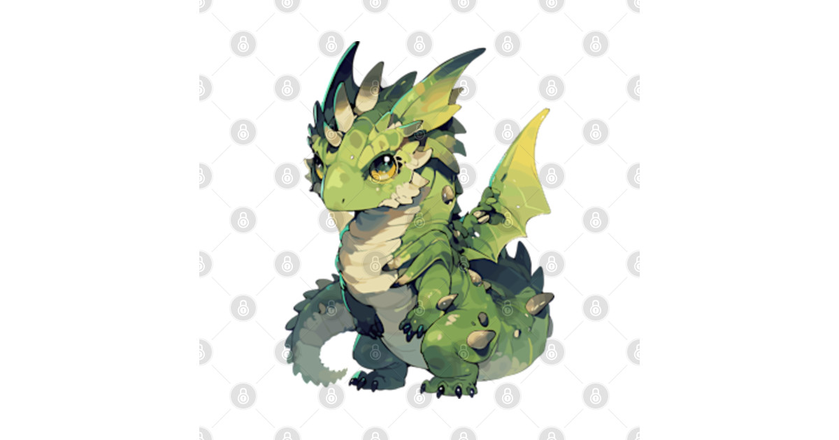 A Chibi DnD Basilisk Monster - One Dnd - T-Shirt | TeePublic