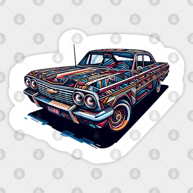 Chevrolet Bel Air Impala - Bel Air Impala - Sticker | TeePublic
