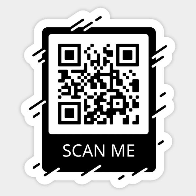 Rick Roll Meme QR Code - Qr Code - Sticker | TeePublic