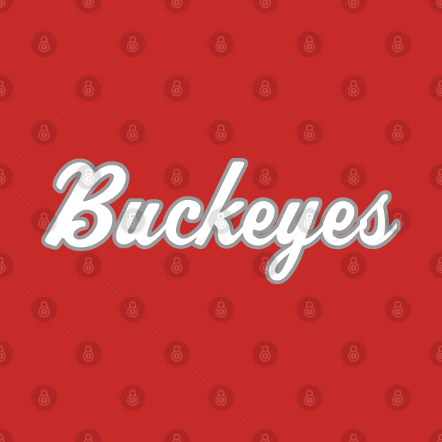 Buckeyes Script - Ohio State - T-Shirt | TeePublic