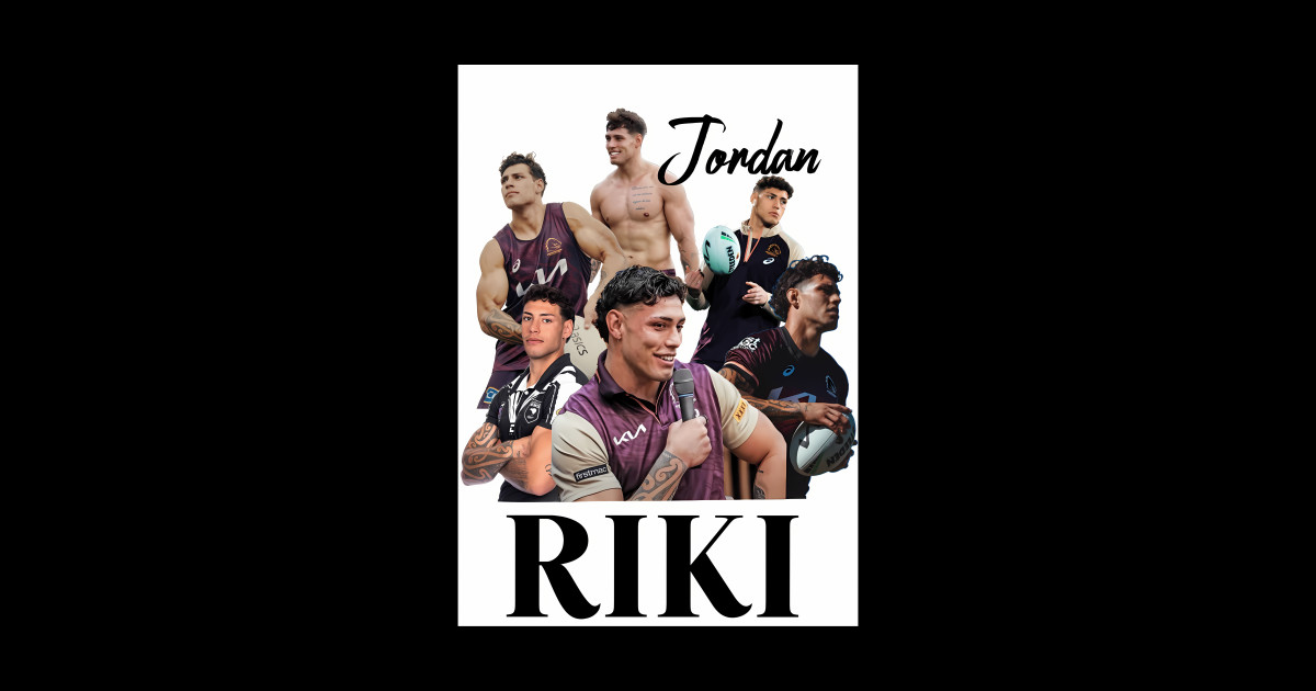 Jordans Rikis Collage - Jordans Rikis - Sticker | TeePublic