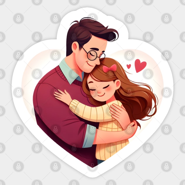 Father and Daughter - Happy Fathers Day - Daddy Gift - Fathers Day ...