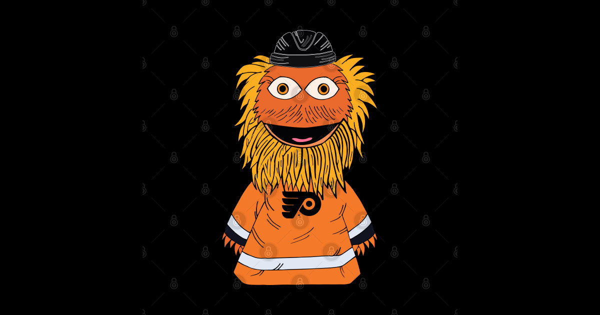 Gritty The Mascot! - Gritty Mascot - Sticker | TeePublic
