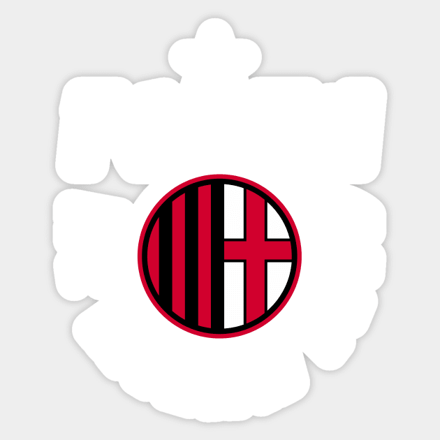 Rossoneri - Curva Sud Milano 1899 - Sticker | TeePublic