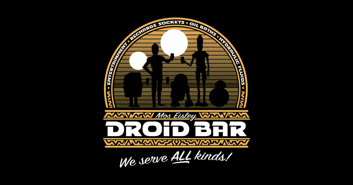 Droid Bar - Droid Bar - Sticker | TeePublic