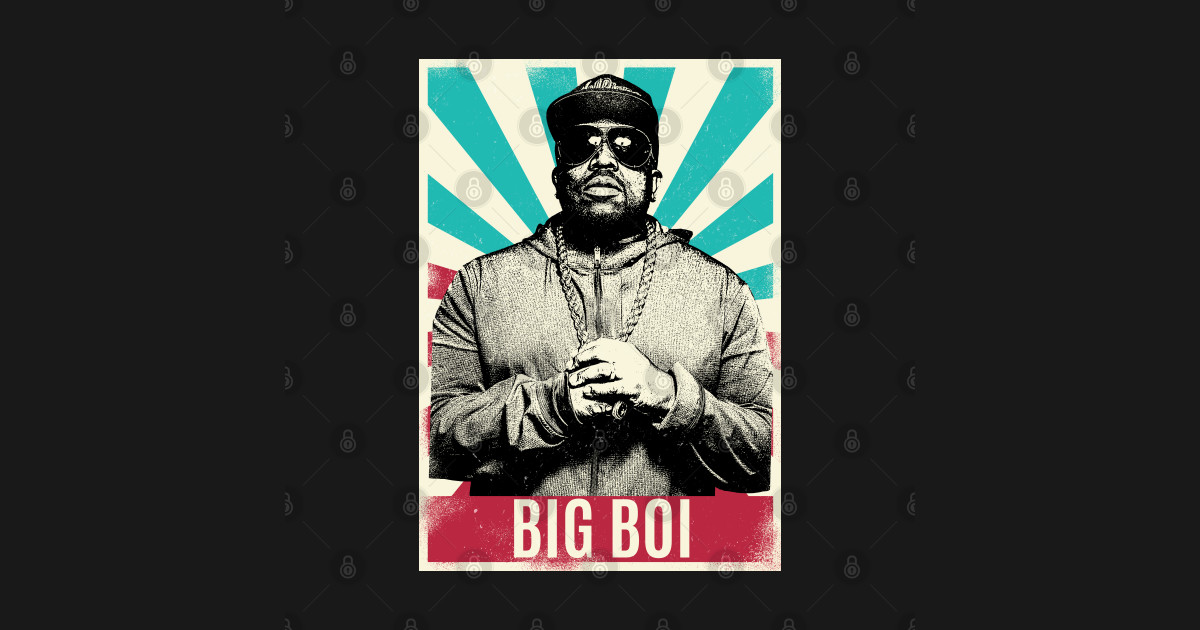 Vintage Retro Big boi - Big Boi - T-Shirt | TeePublic
