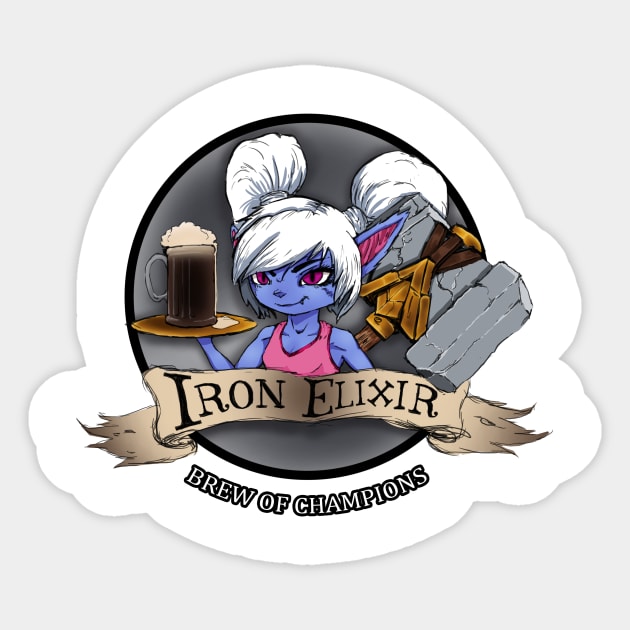 Iron Elixir - League Of Legends - Sticker | TeePublic