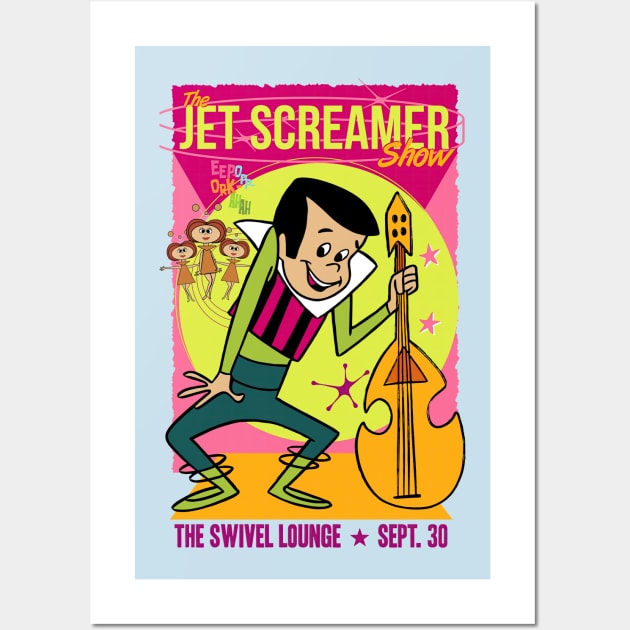 Jet Screamer: Live at the Swivel Club show poster - Jet Screamer ...