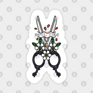 love scissors tattoo