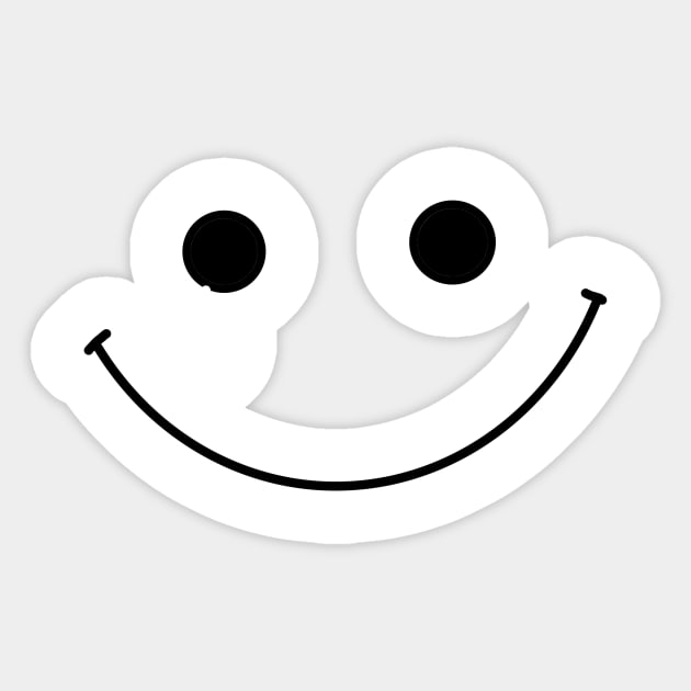 Smile in pain - Smile - Sticker | TeePublic