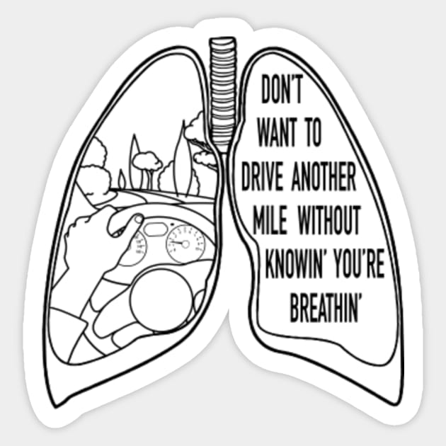 Noah Kahan Call your mom lyric art - Noah Kahan - Sticker | TeePublic