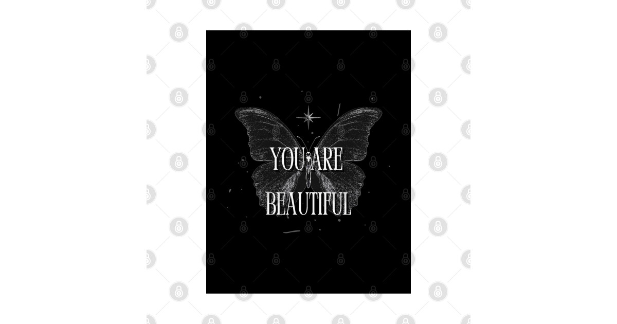 You are beautiful by Trend Pixel - You Are Beautiful - T-Shirt | TeePublic