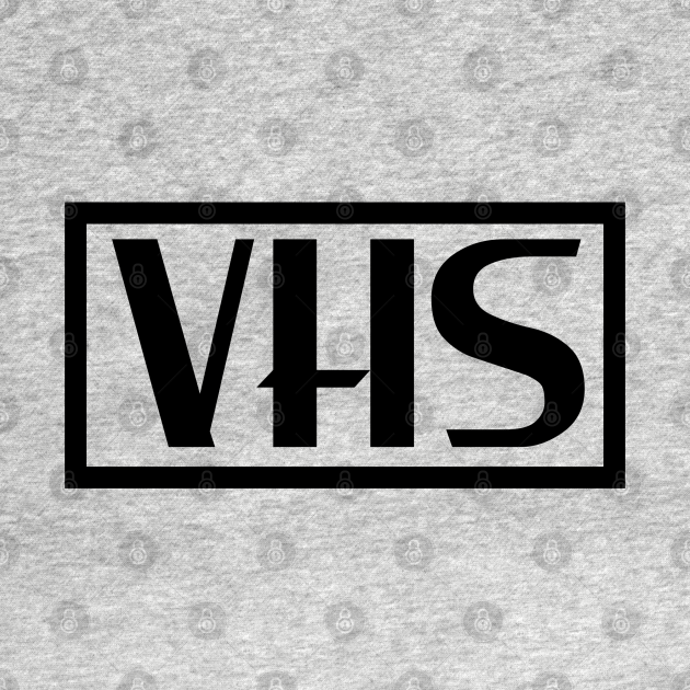 VHS logo - Vhs Tapes - T-Shirt | TeePublic