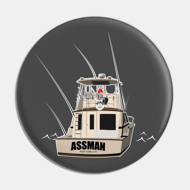 The Assman - Assman - Pin | TeePublic
