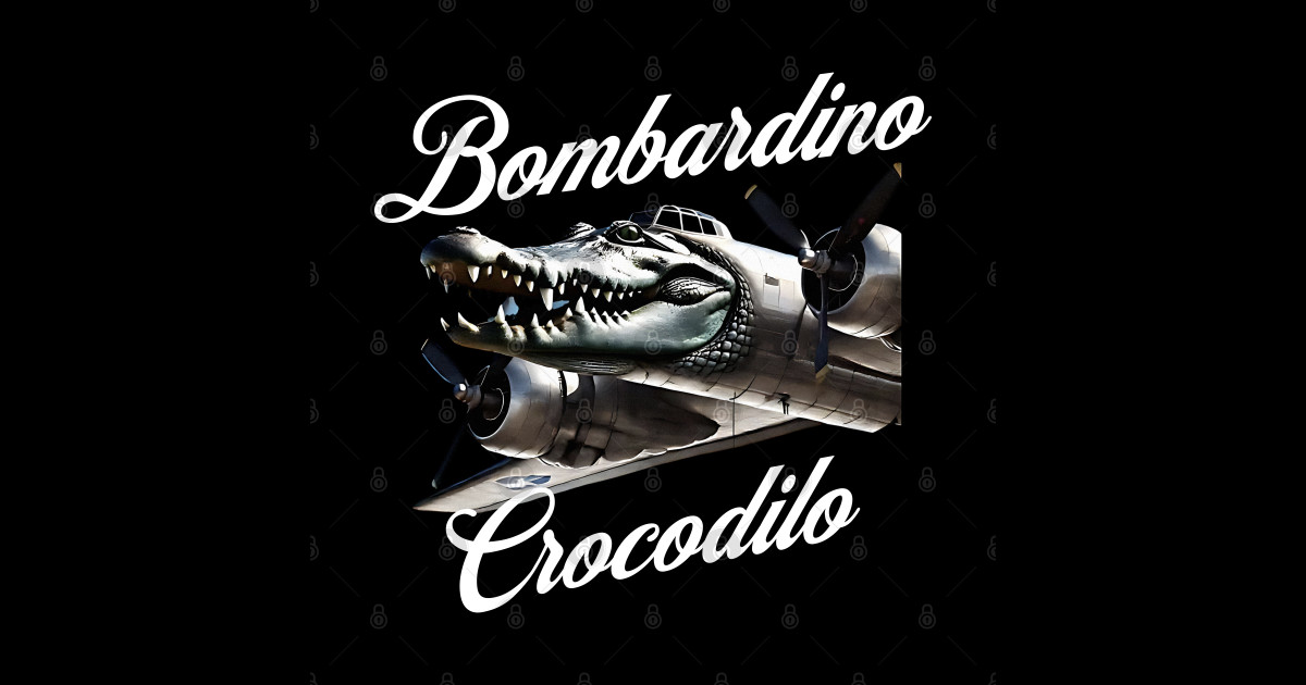 Brainrot Bombardino Crocodilo - Italian Brainrot - Posters and Art ...