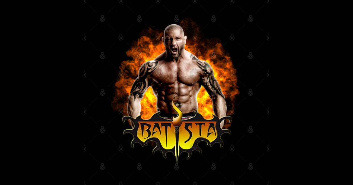 Batista Smackdown! - Wwe Smackdown - Sticker | TeePublic