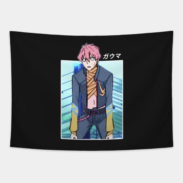 SSSS Dynazenon ''GAUMA'' V1 Anime - Gauma - Tapestry | TeePublic