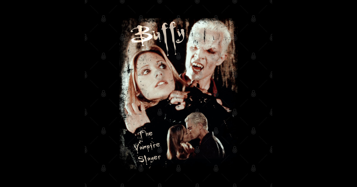 Buffy & Spike - Buffy - Sticker | TeePublic