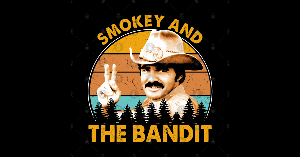 Classic The Bandit Movie Character Gift - The Bandit - Sticker | TeePublic