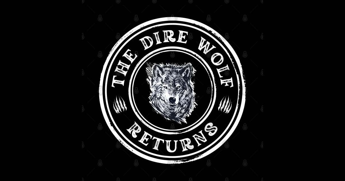 Dire-Wolf - Dire Wolf - Sticker | TeePublic