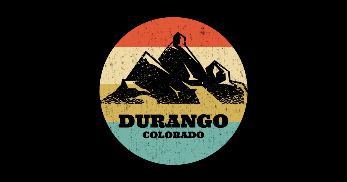 Durango Colorado - Durango Colorado - Sticker | TeePublic