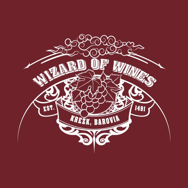 Wizard of Wines - Dnd - T-Shirt | TeePublic